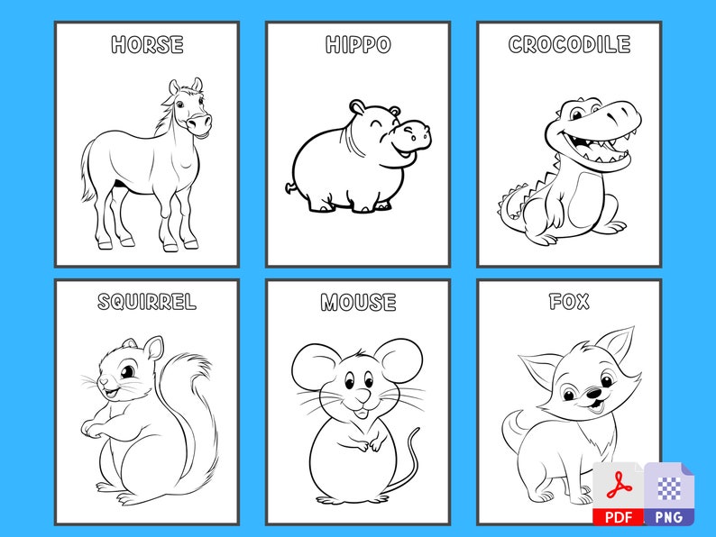 Printable Coloring Pages for Kids / Animal Coloring Pages / Coloring ...
