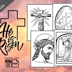 Printable Christian Easter Coloring Pages, Easter Coloring Pages ...