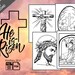 Printable Christian Easter Coloring Pages, Easter Coloring Pages ...