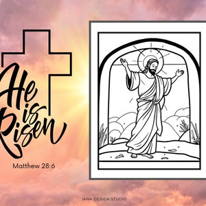 Printable Christian Easter Coloring Pages, Easter Coloring Pages ...