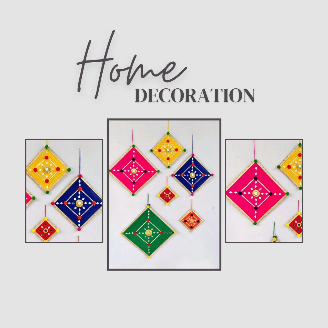 Woolen Kite Traditional, Hangings Party, Backdrop Kite, Traditional ...