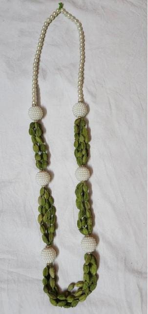 Designer Elaichi Triple Layer Mala | Elegant Barati Welcome Garland for ...