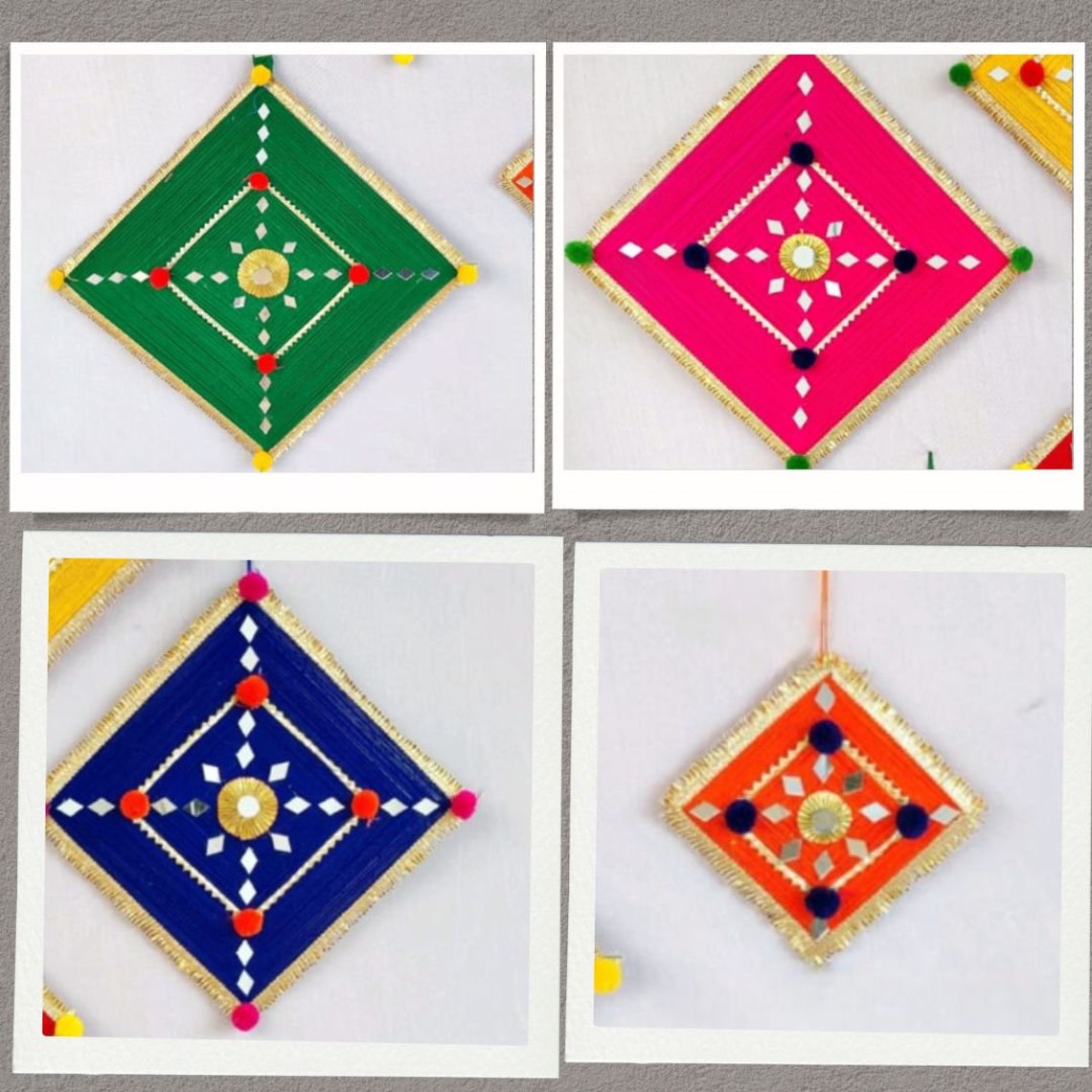 Woolen Kite Traditional, Hangings Party, Backdrop Kite, Traditional ...