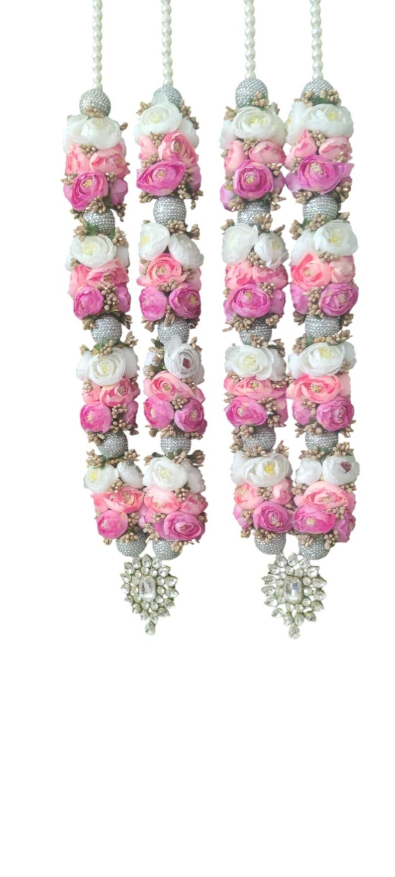 Engagement Garlands | Varmala Wedding Jaimala | Indian Flower Garland ...