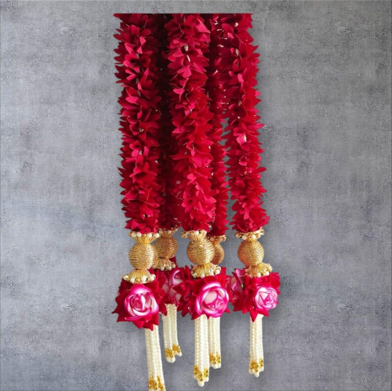 4ft Artificial Decor, Jasmine Fabric Strings Flowers Wall Hanging ...