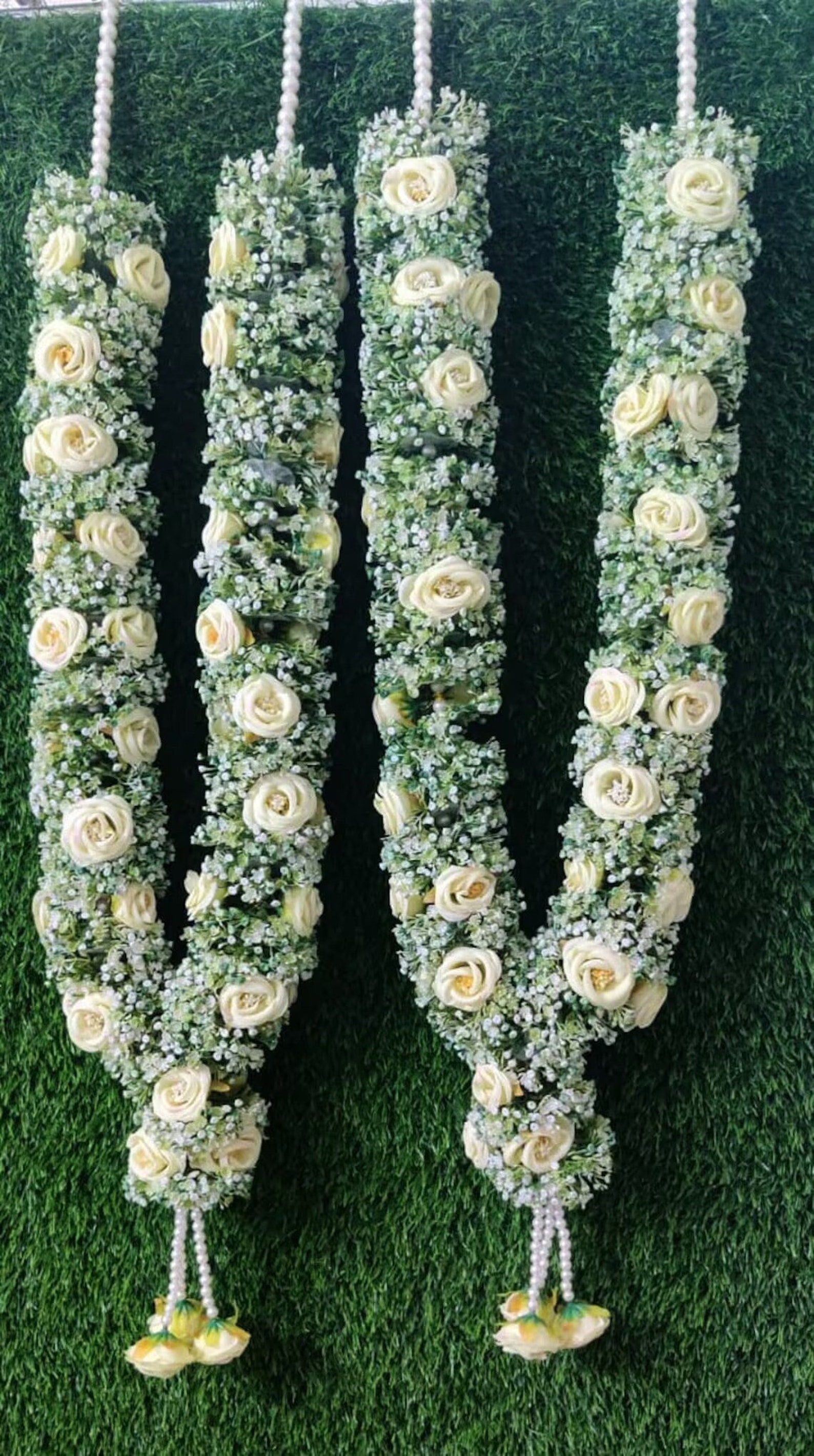 Varmala Garland Jaimala, Asian Wedding Garland, Wedding Mala, Jaimala ...