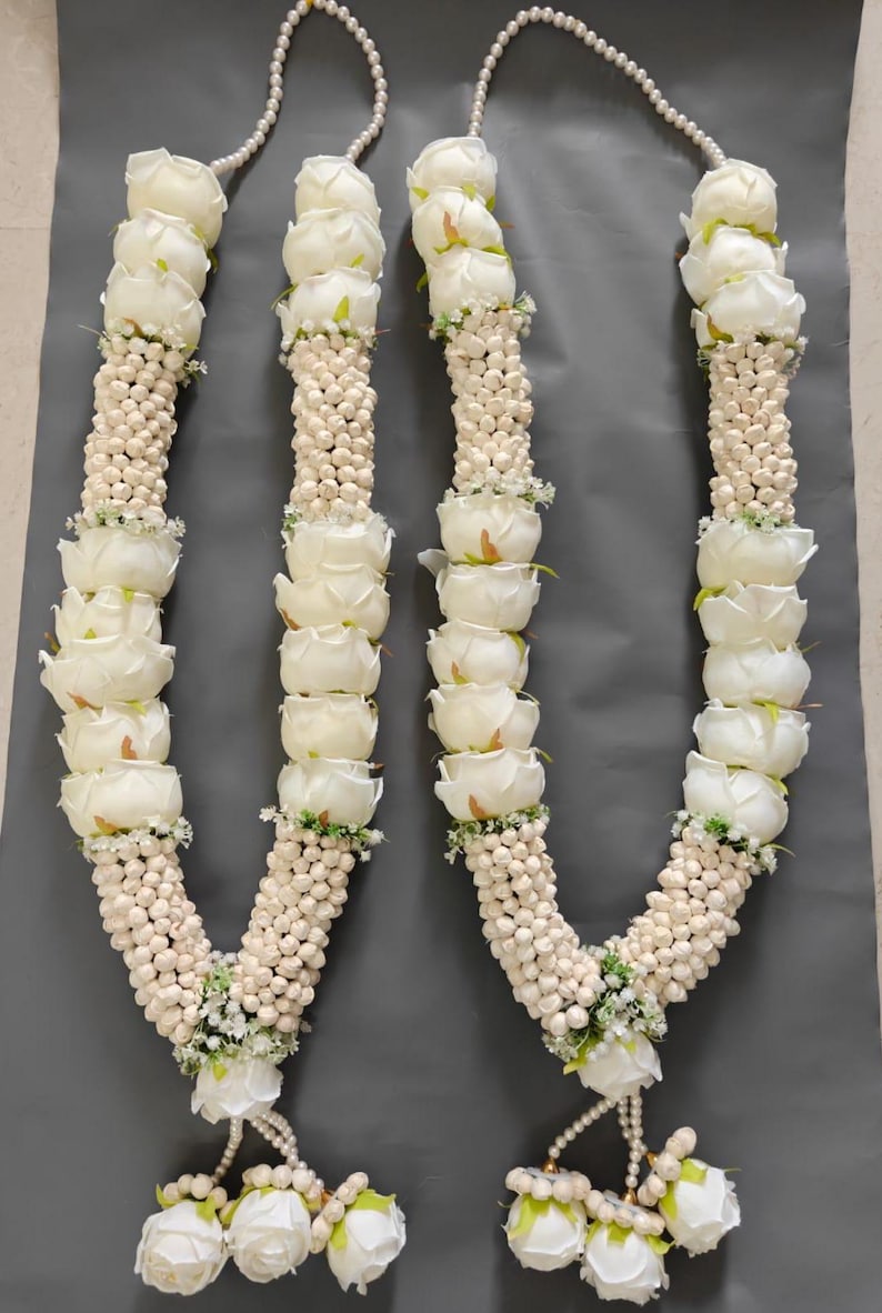 Varmala Jaimala Garland – Bride & Groom Wedding Mala for Asian and ...