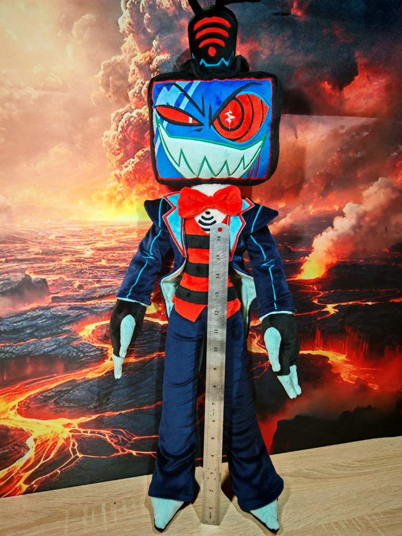 Vox. Vincent Whittman. Hazbin Hotel. Plush Toy. Size 27 Inch - Etsy