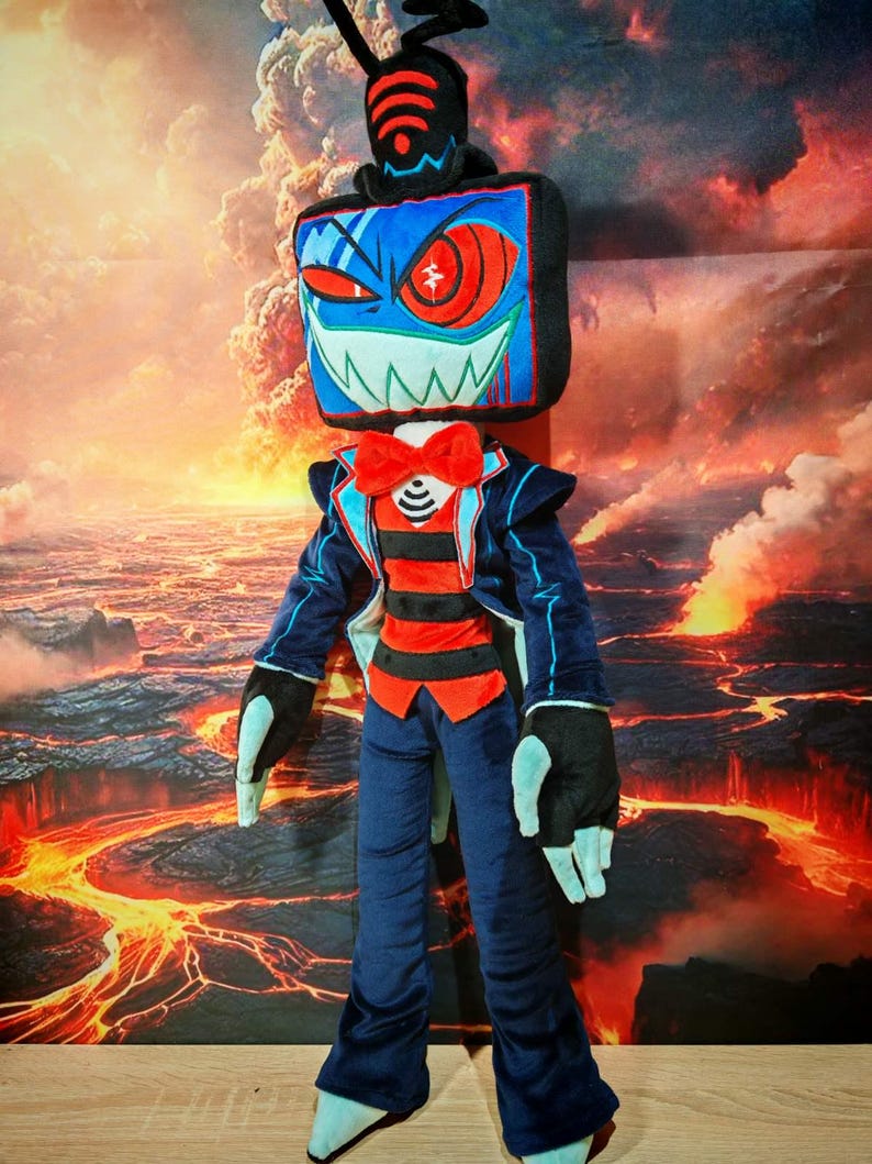 Vox. Vincent Whittman. Hazbin Hotel. Plush Toy. Size 27 Inch - Etsy