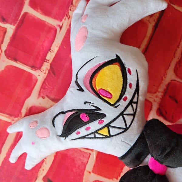 Hazbin Angel Dust Plush - Etsy