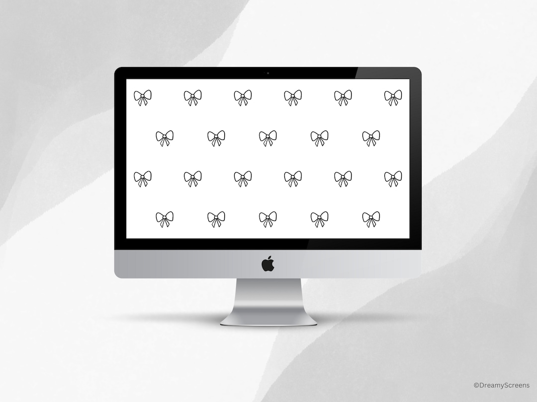 Ribbon Desktop and Laptop Wallpaper Black and White Computer Wallpaper ...