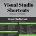 Visual Studio Code Shortcuts for Beginner & Experienced Coders Digital ...