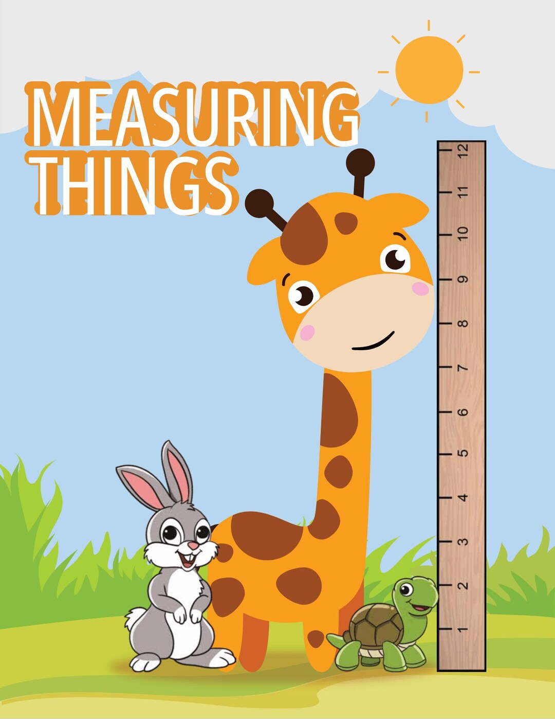Measuring Things Busy Book for Kids - Fun Hands-on Learning! - Etsy