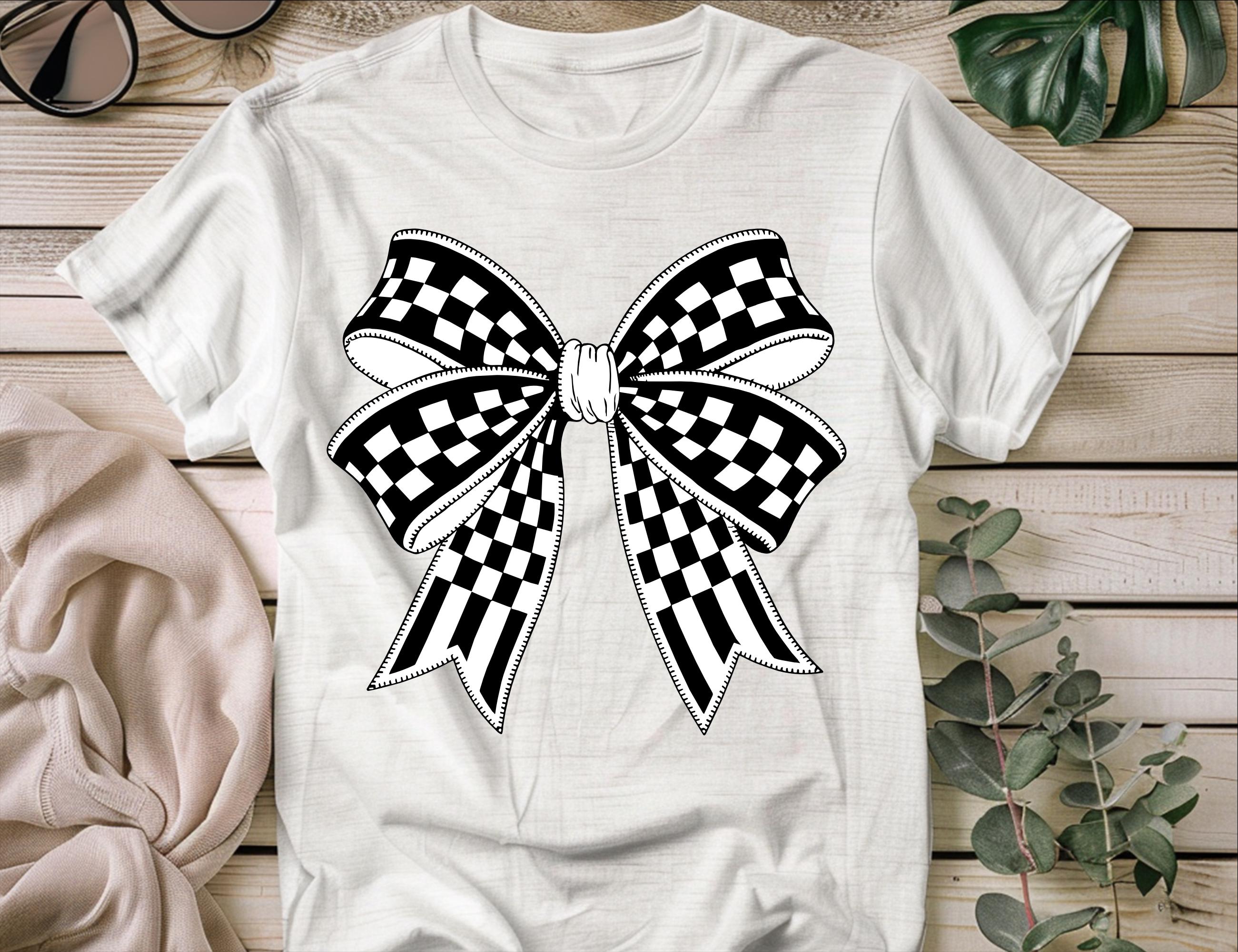 Checkered Bow Png, Svg, Eps, Dxf, Coquette Bow Png, Checkered Coquette ...