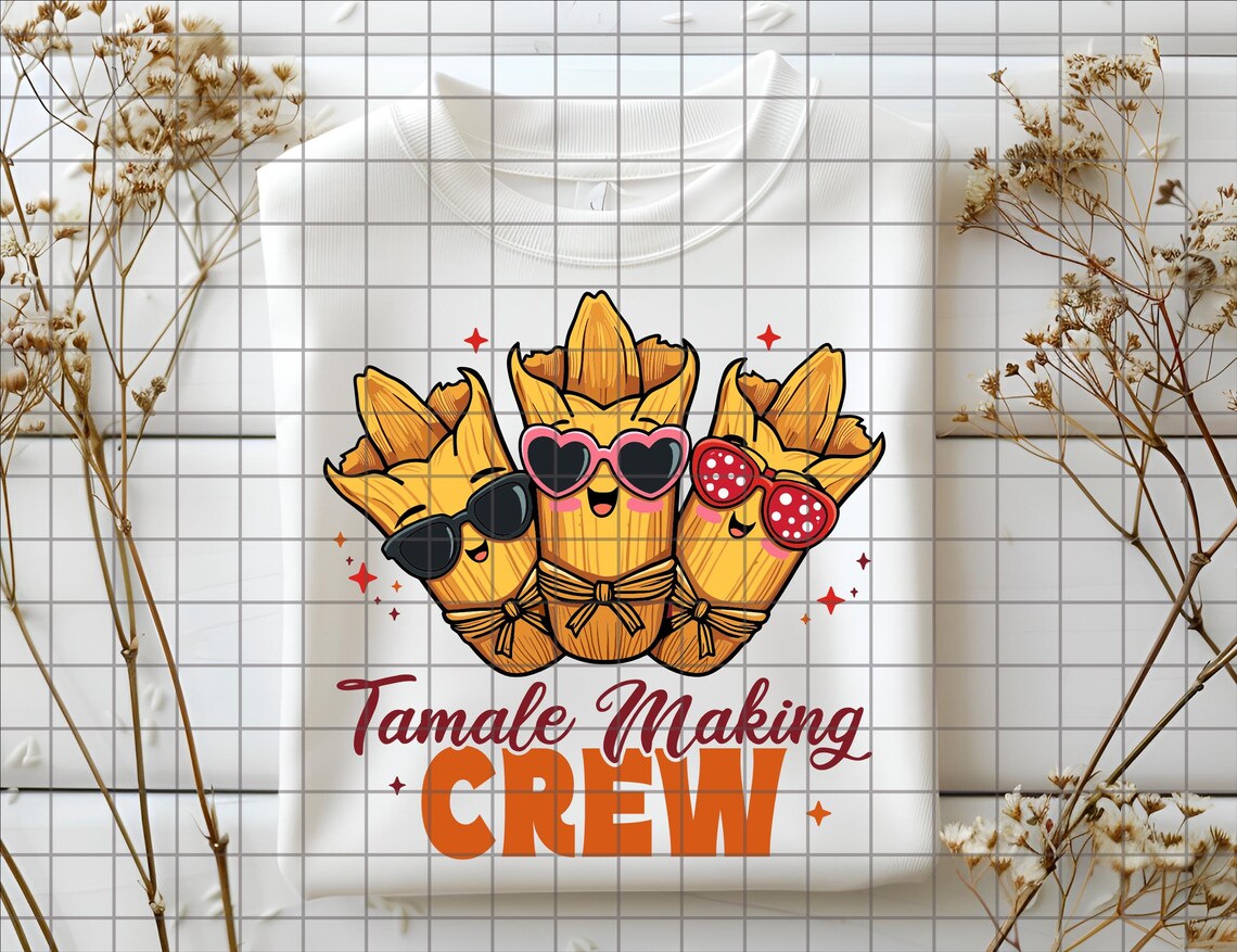 Tamale Making Crew SVG: Funny Mexican Vector Image - Etsy