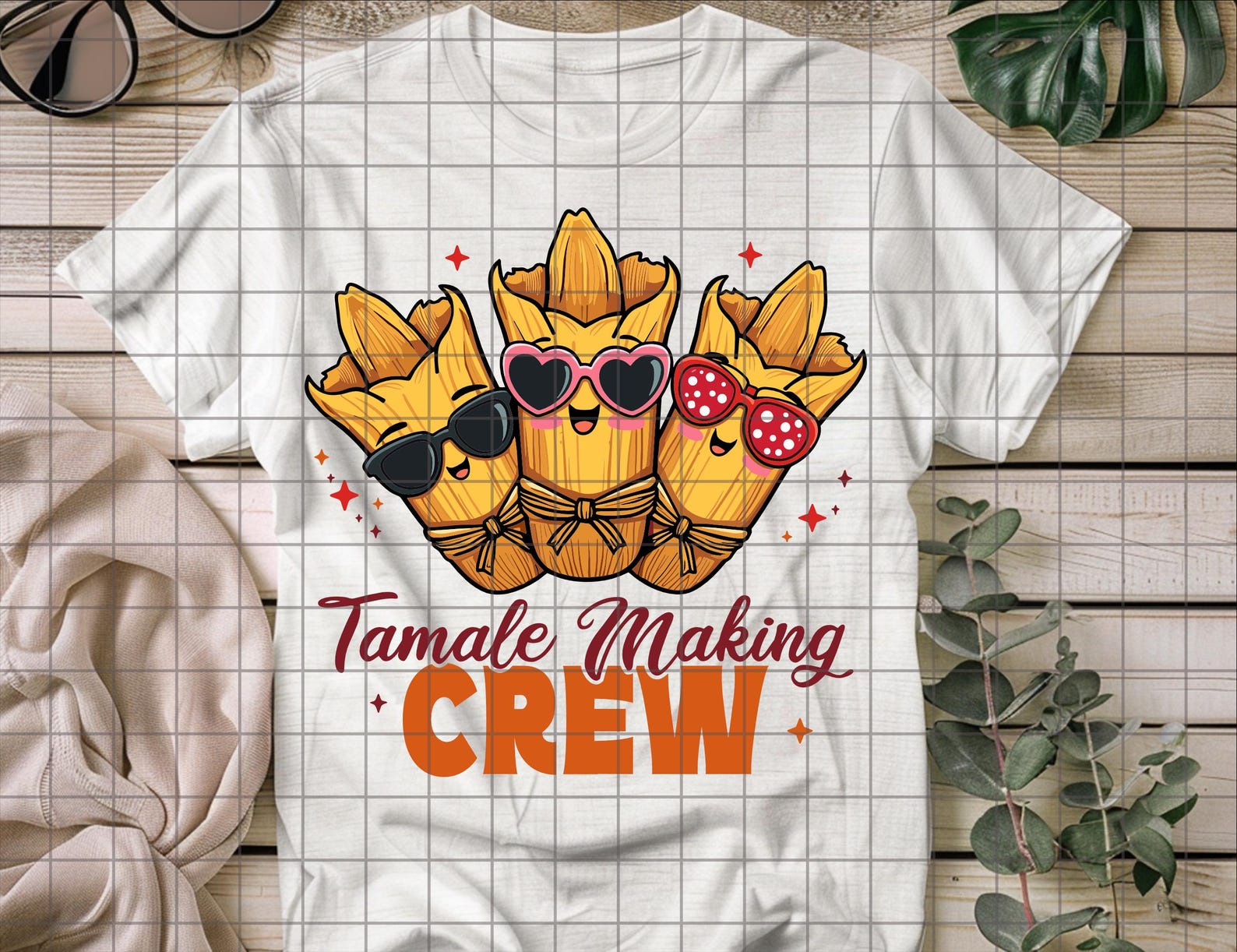 Tamale Making Crew SVG: Funny Mexican Vector Image - Etsy