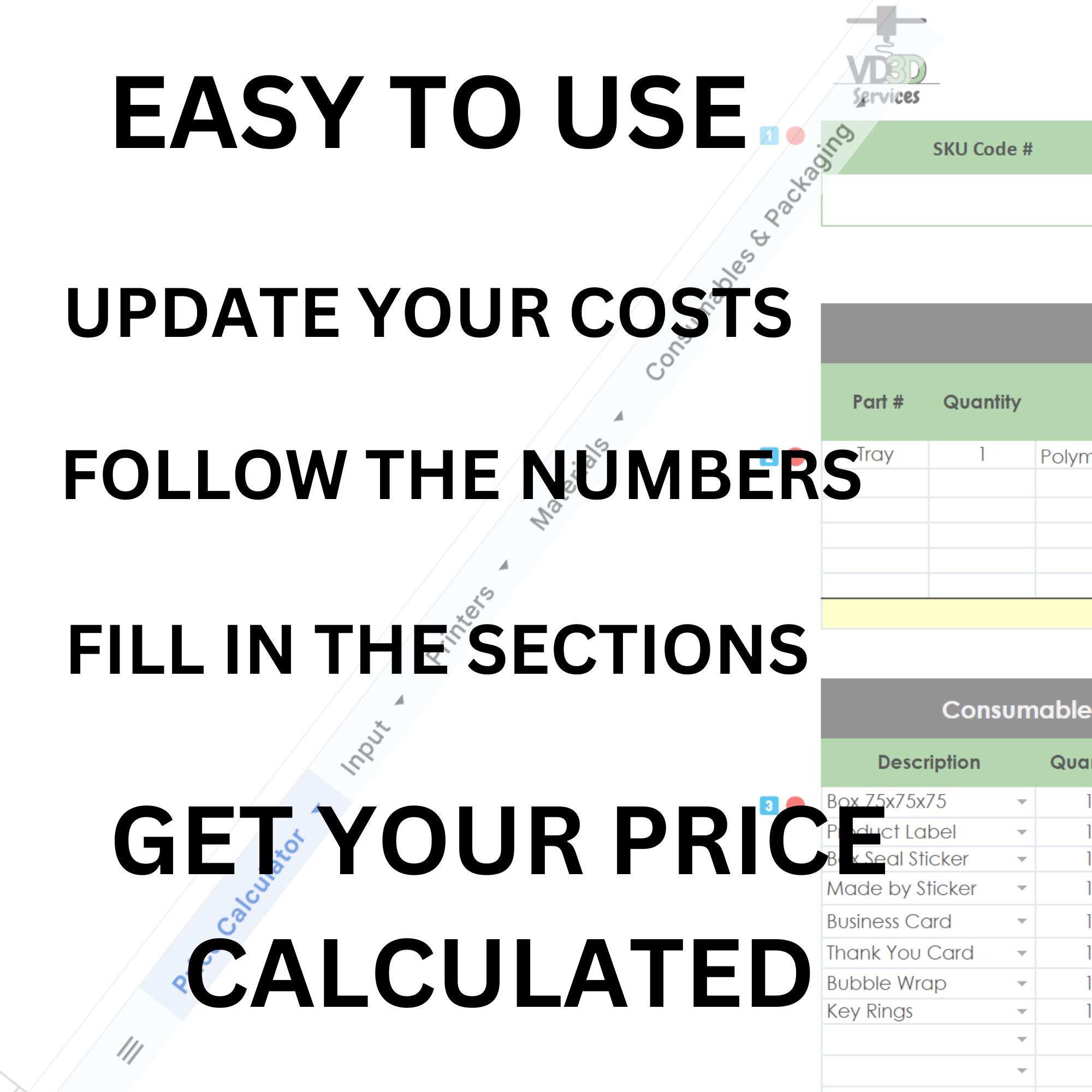 3D Print Price Calculator | for Small Businesses, Print Farms or ...