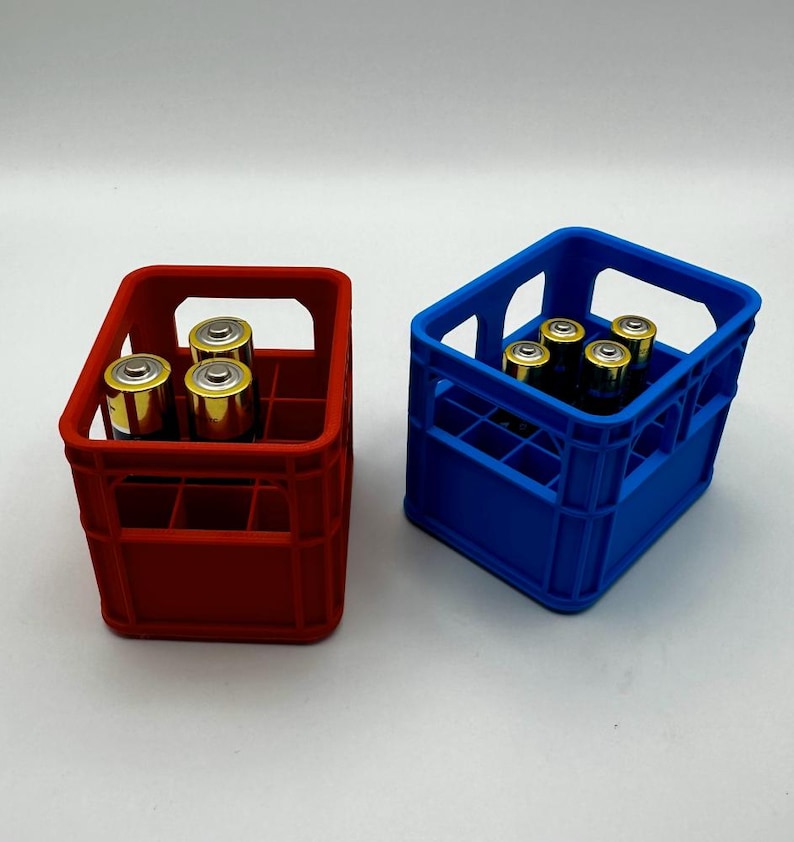 Beer Crate Battery Holder – Stackable Organizer for AAA Batteries - Etsy