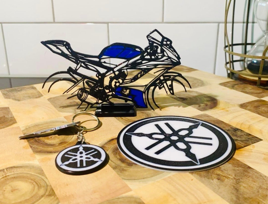 Yamaha Gift Set, Yamaha Desk Art, Yamaha Motorbike Coaster, Yamaha ...