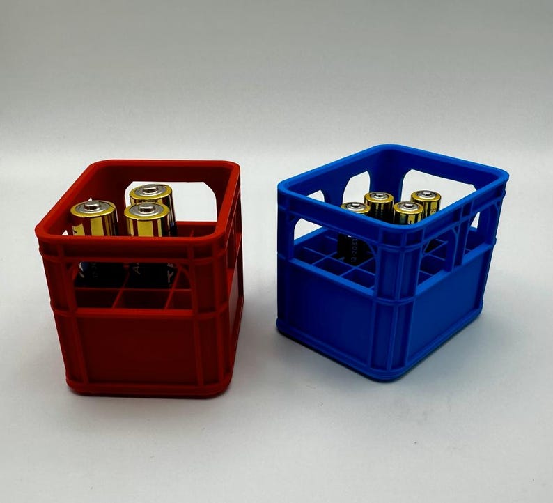 Beer Crate Battery Holder – Stackable Organizer for AAA Batteries - Etsy