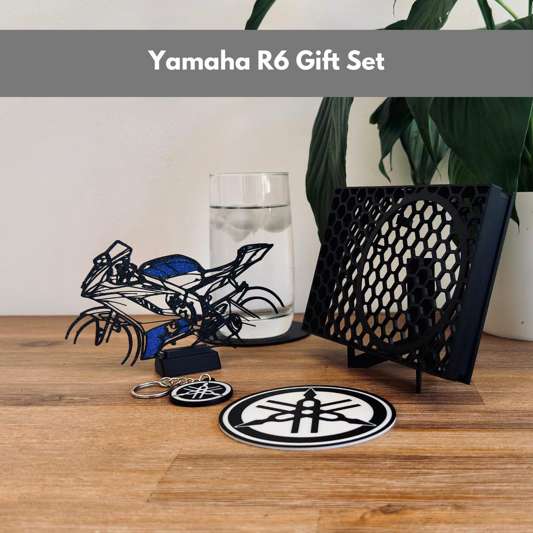 Yamaha R6 Gift Set for the Ultimate Yamaha Enthusiast. an Unique Holder ...