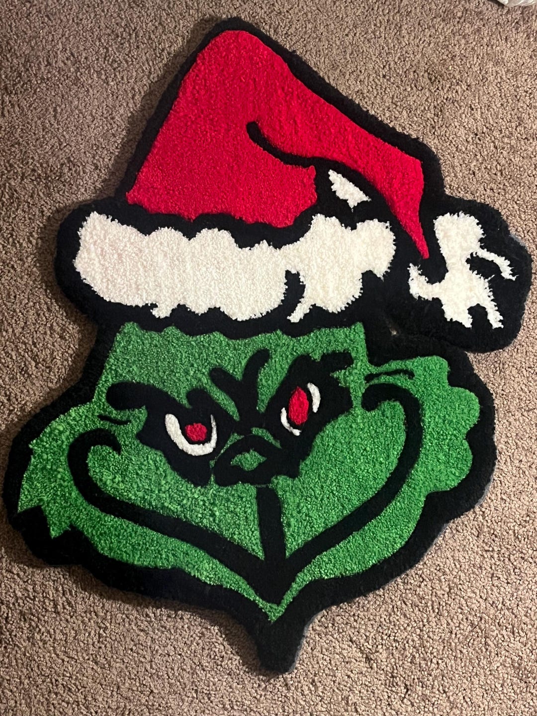 Custom Grinch Rug - Etsy