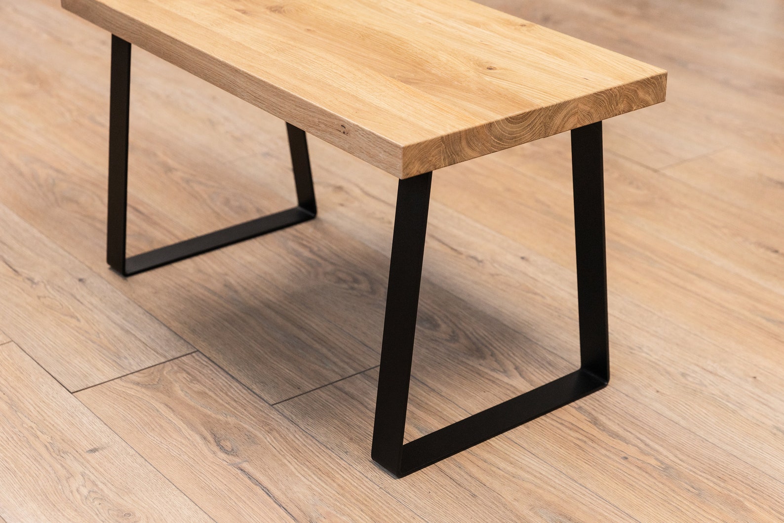 Trapezoid Metal Table Legs: Modern Bench, Coffee, Dining Table Base - Etsy