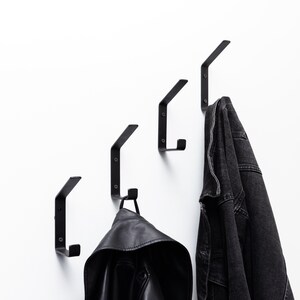 Coat Hooks, Decorative Wall Modern Rack, Entryway Single Coat Hanger ...