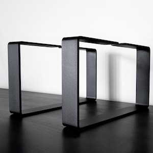 Metal Furniture Legs, Bench Frame, Console, Sideboard Table Feet Set of ...