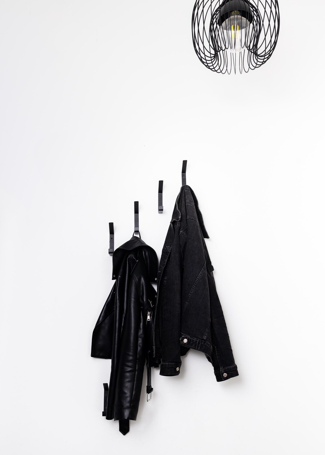 Coat Hooks, Decorative Wall Modern Rack, Entryway Single Coat Hanger ...