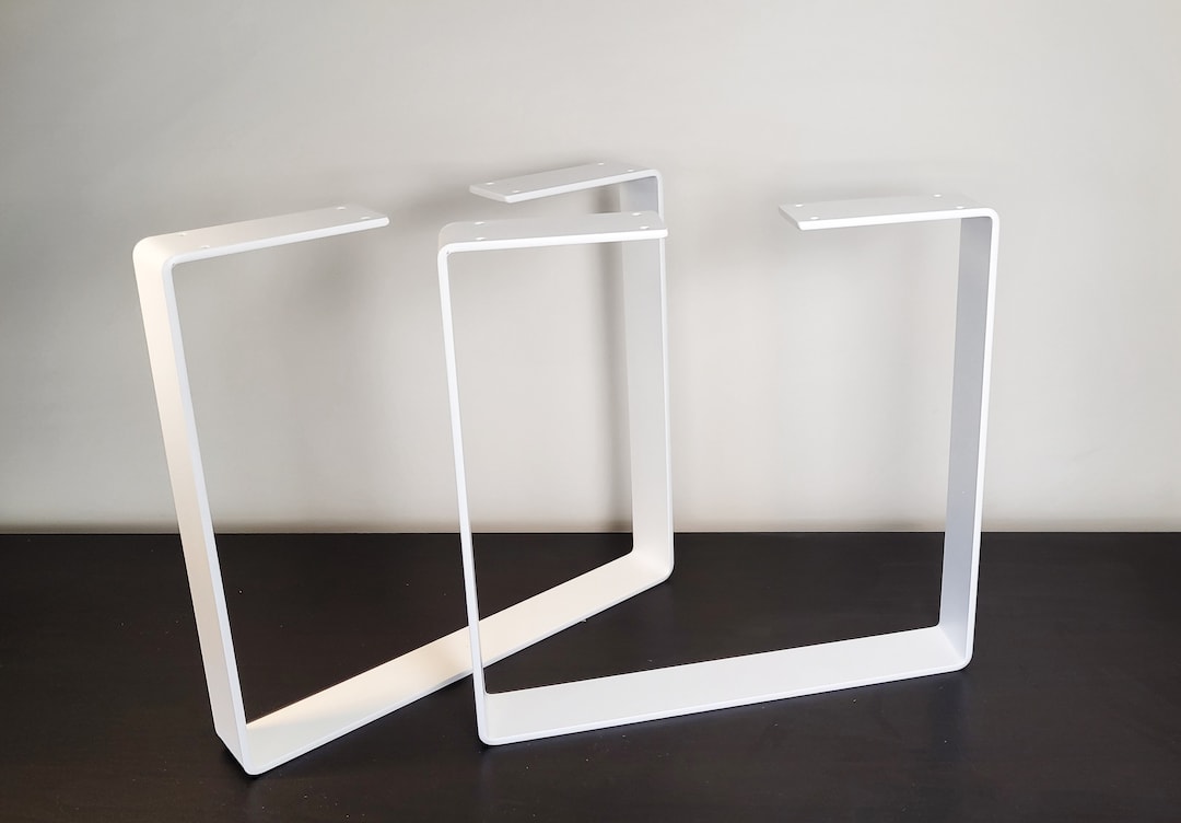 Dining Room Desk Legs, Metal Bench, Table Legs, Modern Iron Coffee Table Legs, Sturdy Steel Set ...