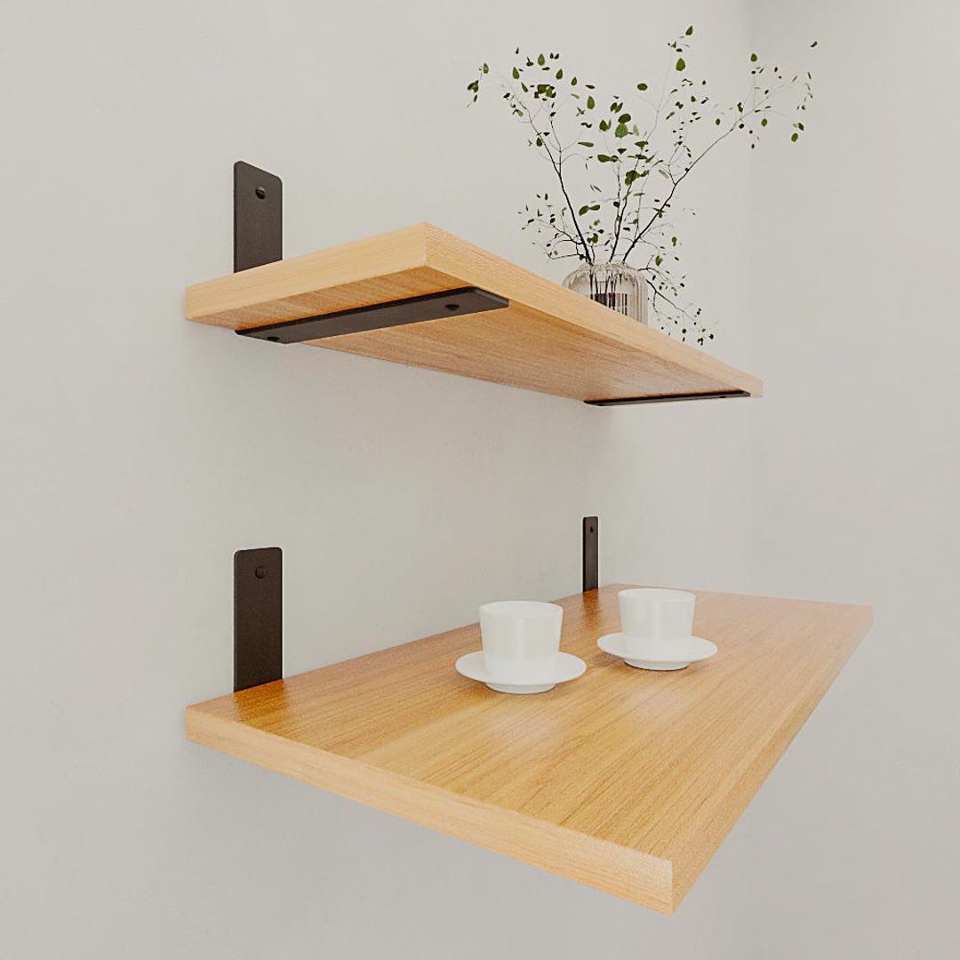 Shelf Bracket Metal Support Minimalist Wall Shelf L-bracket - Etsy
