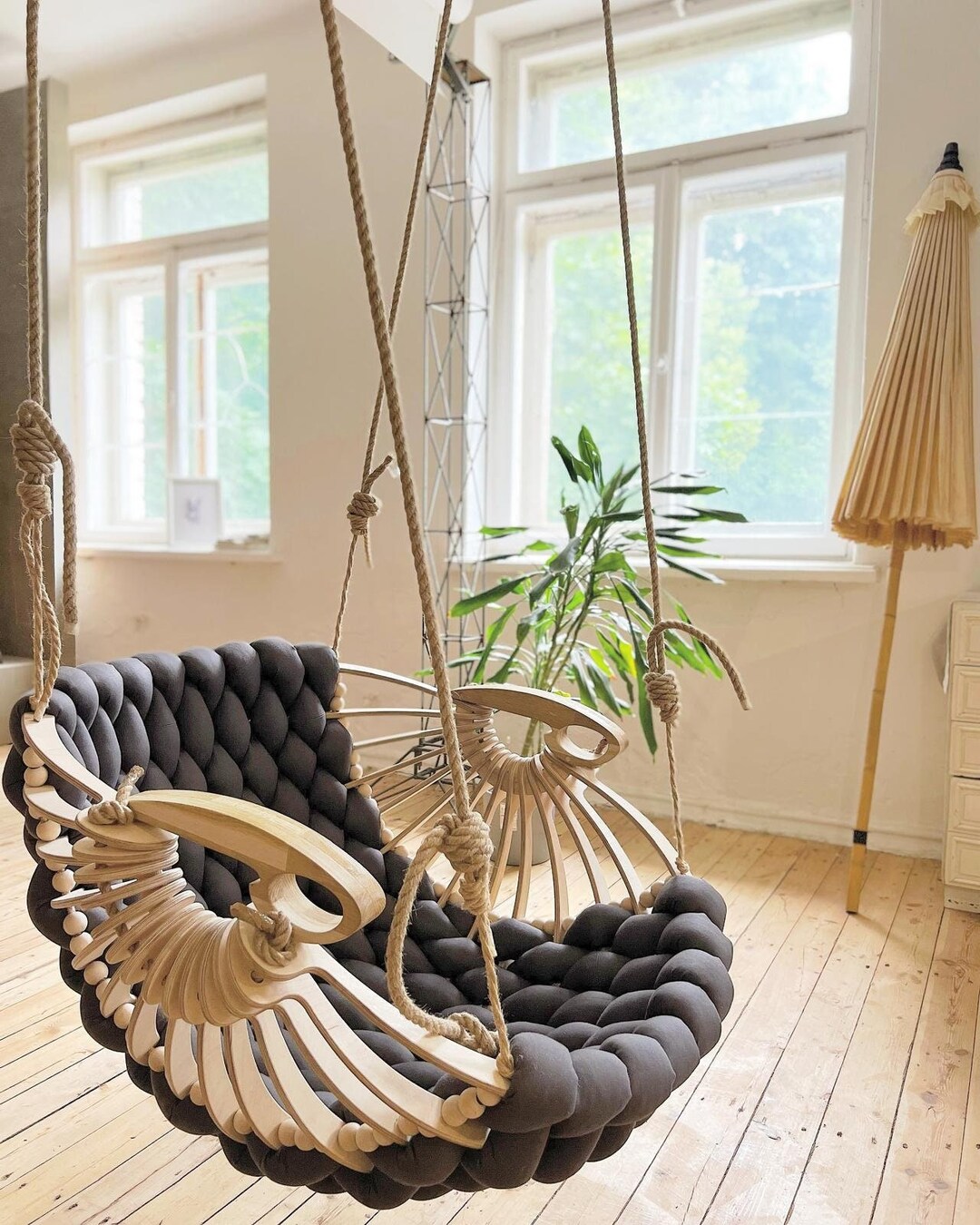 Hanging Porch Swing Chair, Hammock for Terrace Indoor & Outdoor - Etsy