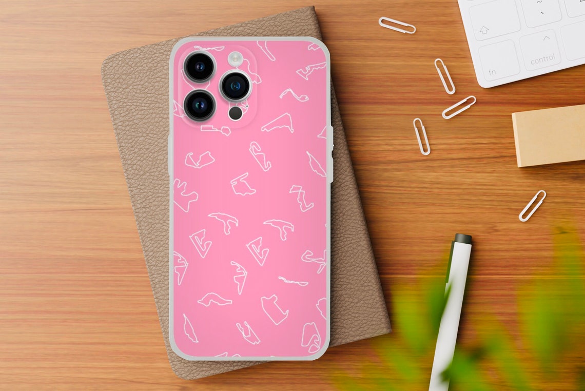 Alpine Pink | 2023 F1 Track | Phone Case - Etsy