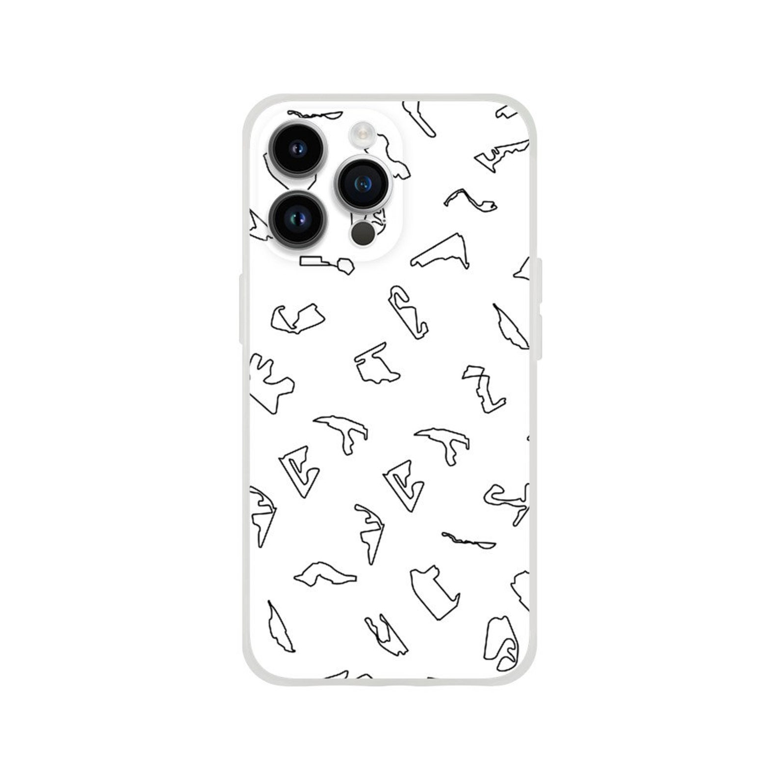 HAAS White | 2023 F1 Track | Phone Case - Etsy