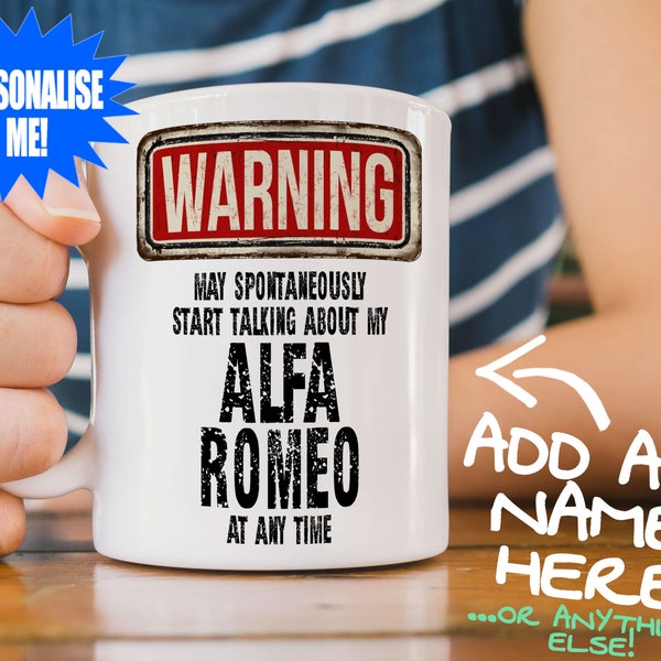 Alfa Romeo Mugs - Etsy
