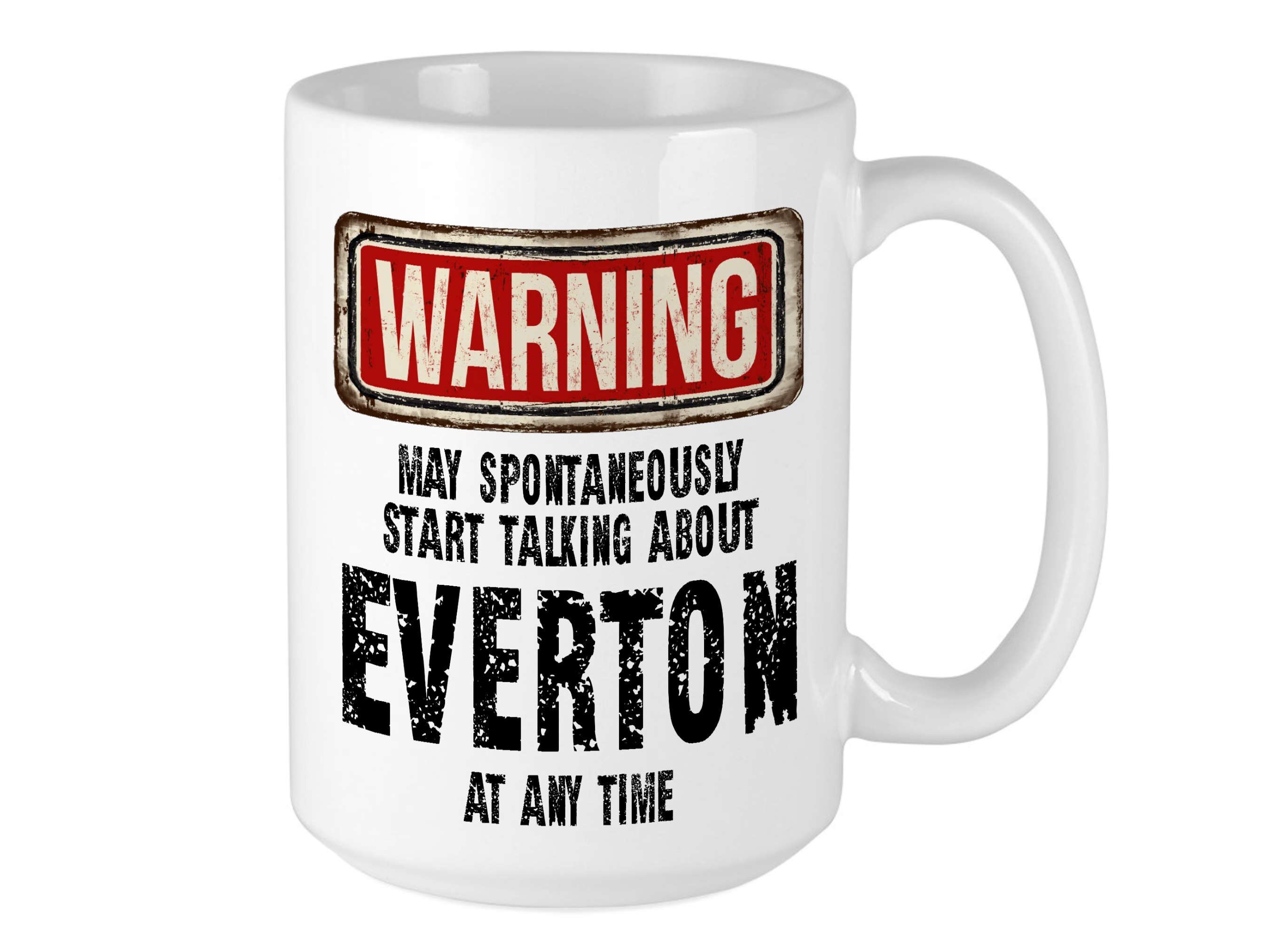 Everton Mug - Gift for a Football Fan - Can Be Personalised - Etsy UK