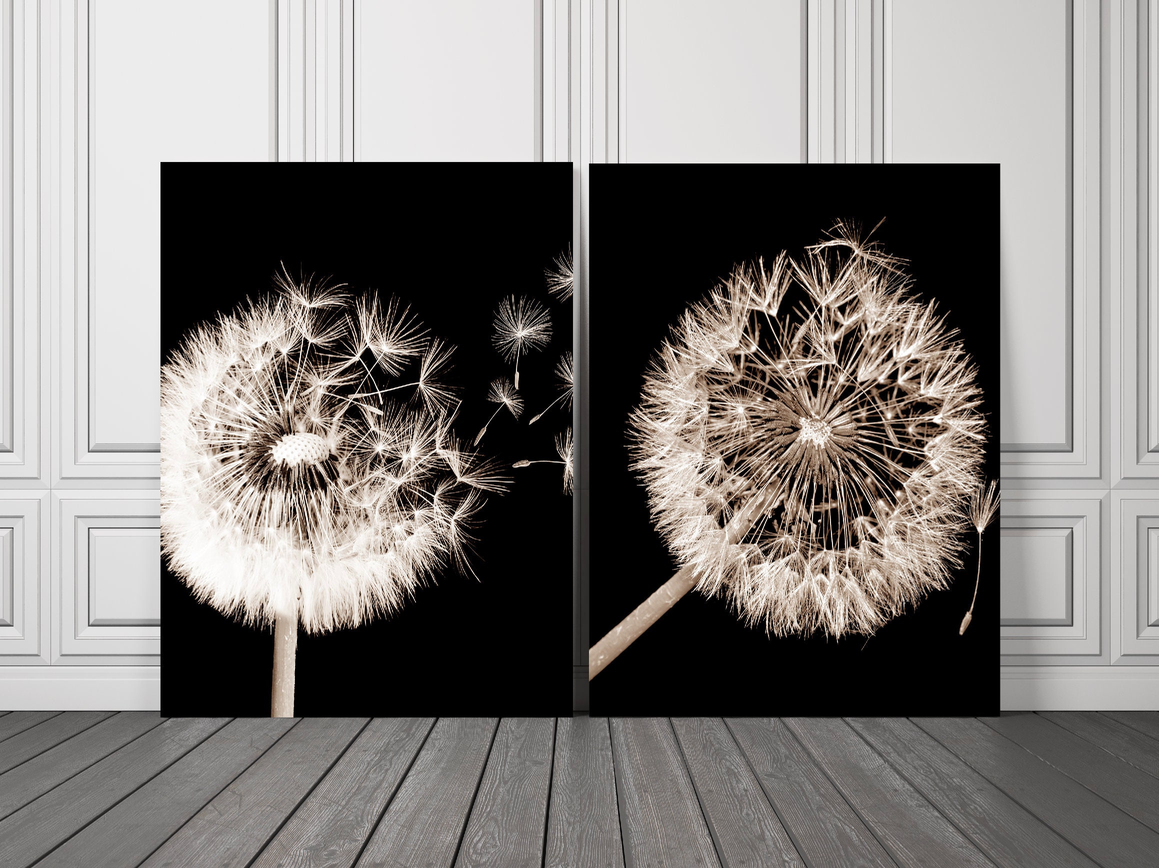 Set of 3 Printable Nature Print Instant Download Wildflowers Print ...