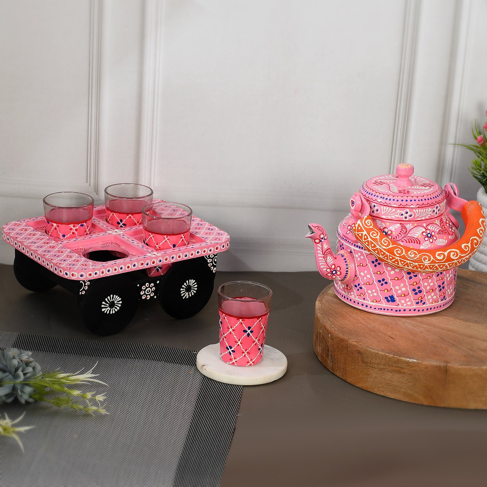 Indian Tea Pot Tea Set Tea Kettle Aluminium Pot Indian - Etsy