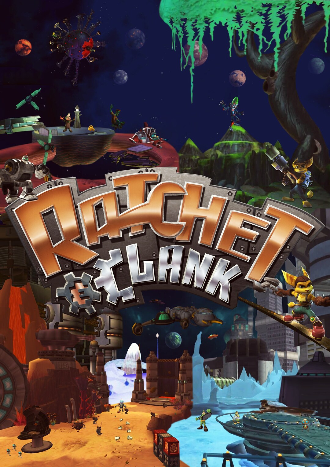 Ratchet and Clank PS2 Era Poster - Etsy