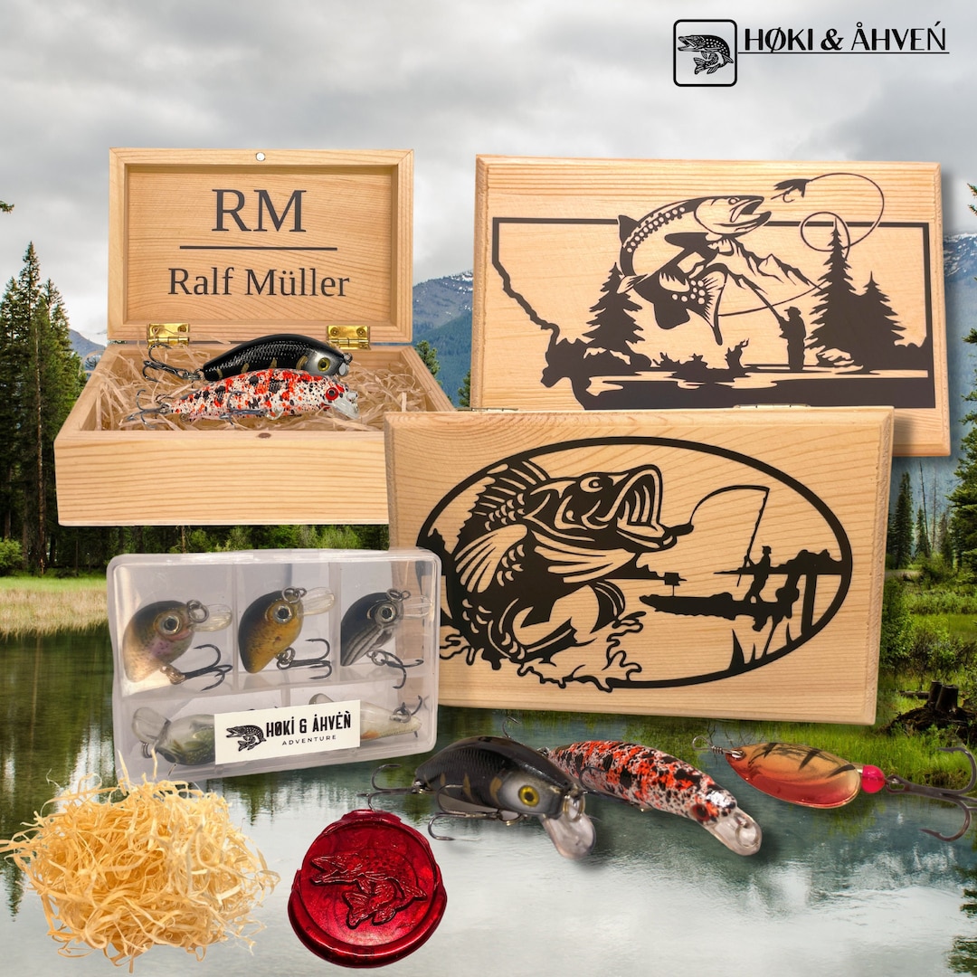 Stilvolle Geschenk Fr Einen Angler Bild