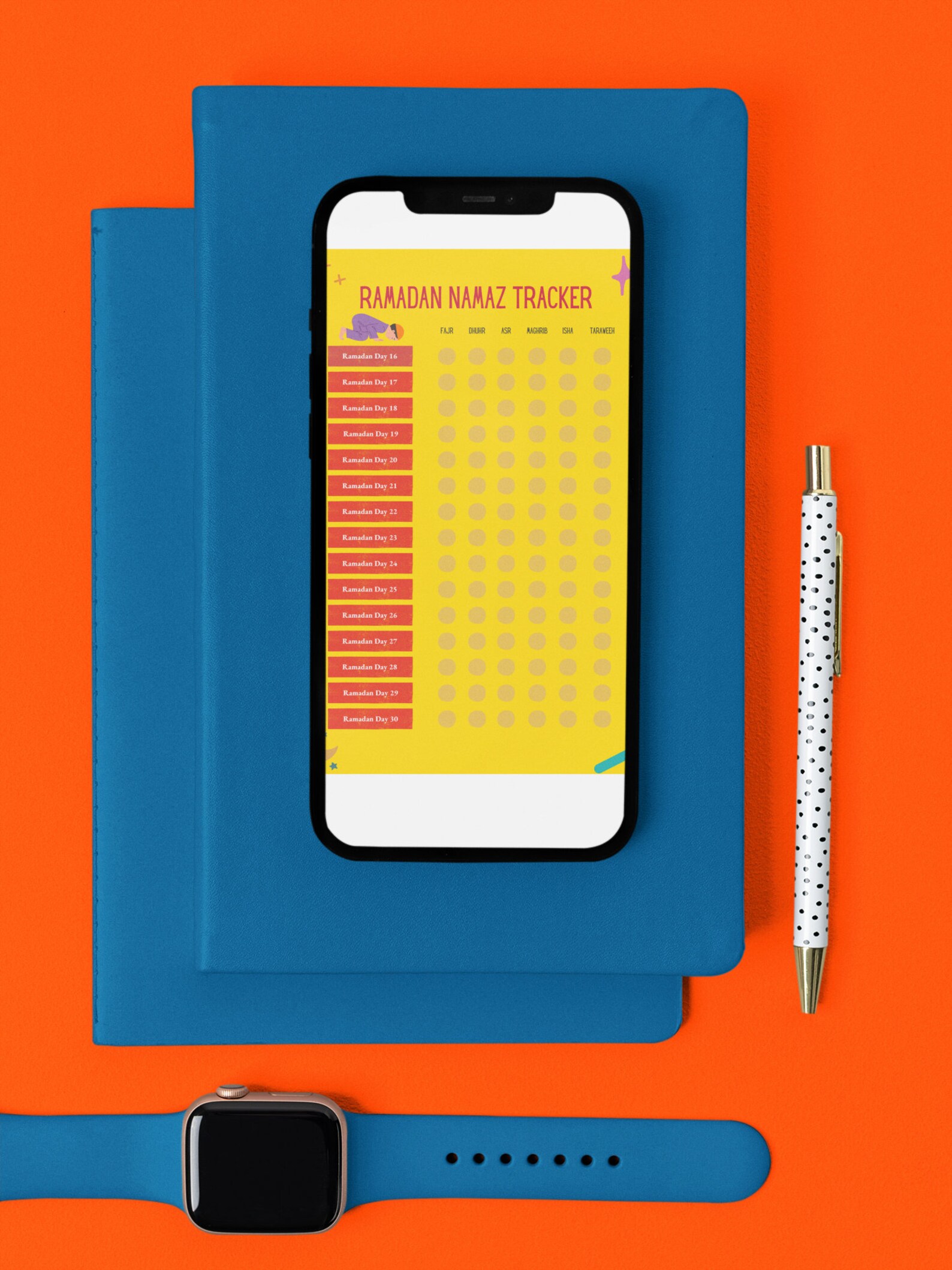 Ramadan Namaz Tracker for Kids & Adults | Printable Digital Download L ...