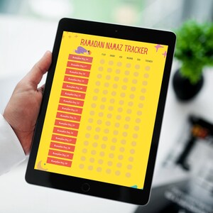 Ramadan Namaz Tracker for Kids & Adults | Printable Digital Download L ...