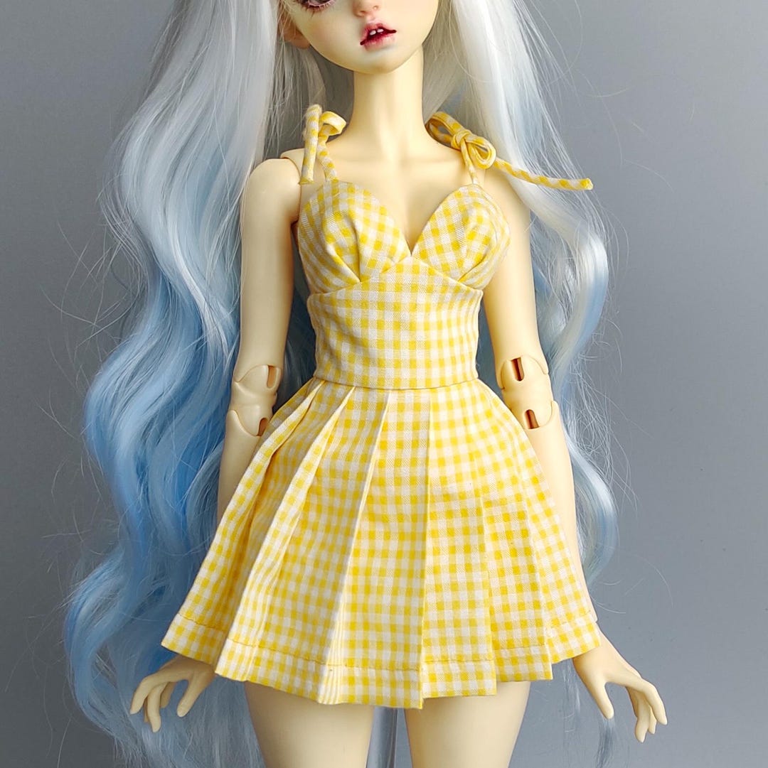 1/4 BJD Clothes Msd Pleated Skirt Dress, Msd Casual Clothes , Clothes ...