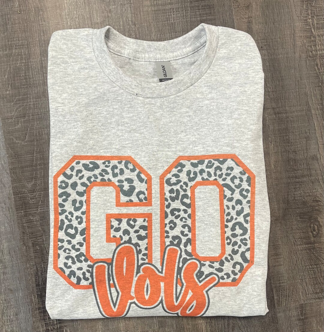 TN VOLS Go Vols Cheetah T-shirt/long Sleeve/sweatshirt - Etsy