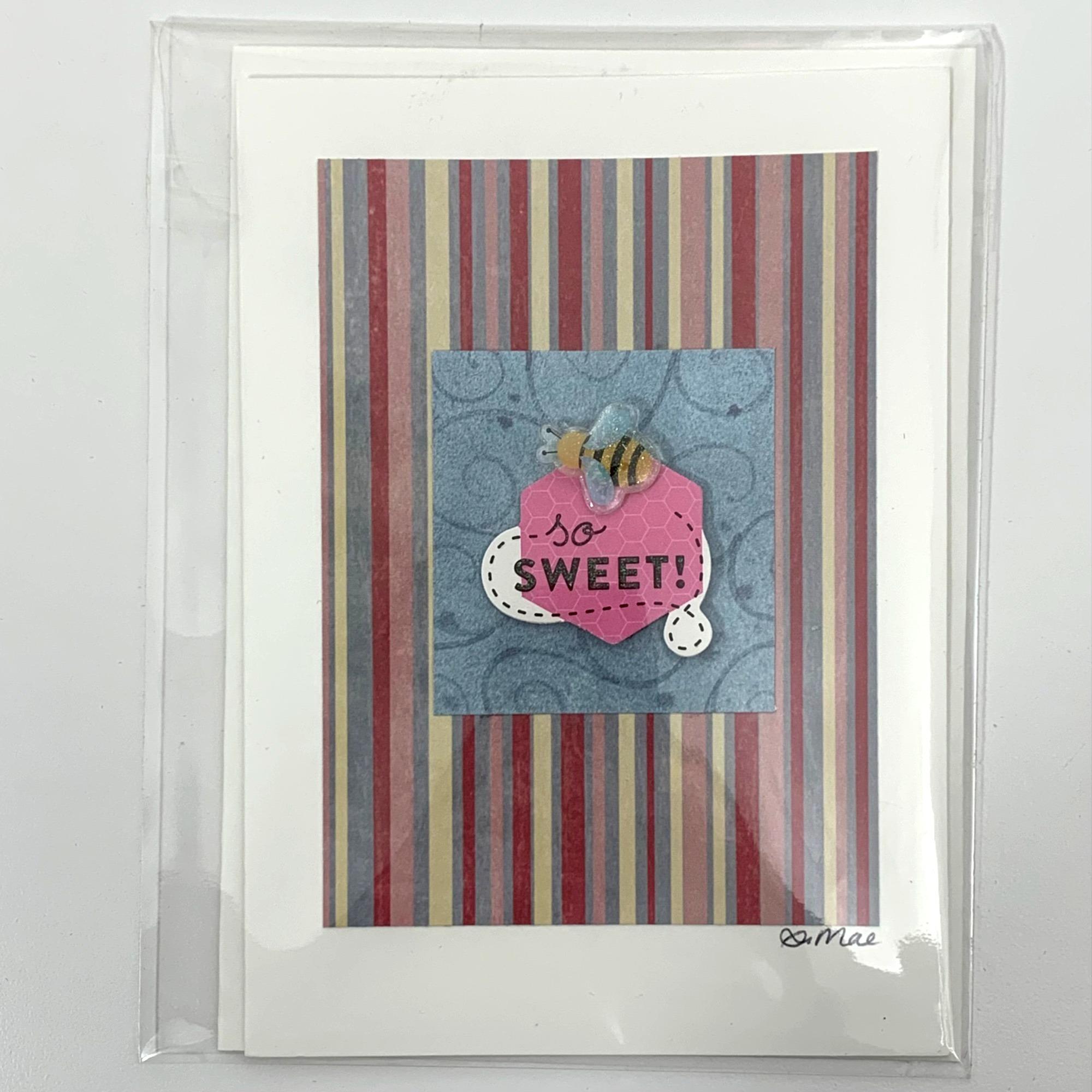 Set of 6 Unique Handmade 3D Bee and Floral Cards by Dani Mae Blank ...