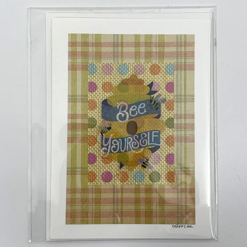 Set of 6 Unique Handmade 3D Bee and Floral Cards by Dani Mae Blank ...