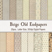 Antique Copper Texture Digital Paper: 50 Vintage Designs (digital ...