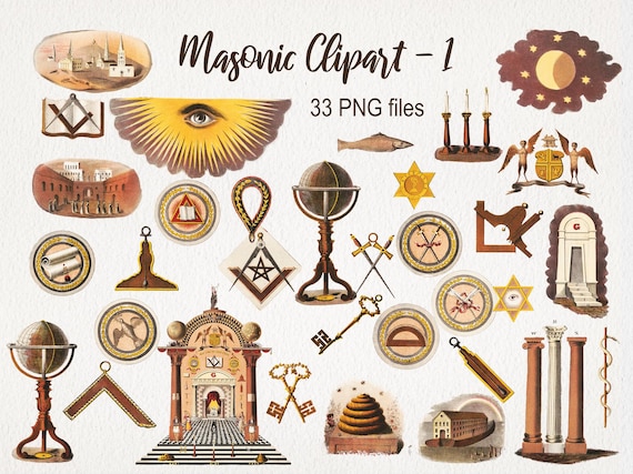 Masonic Working Tools Clipart