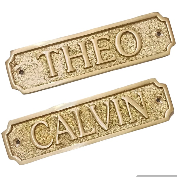 Brass Sign - Etsy